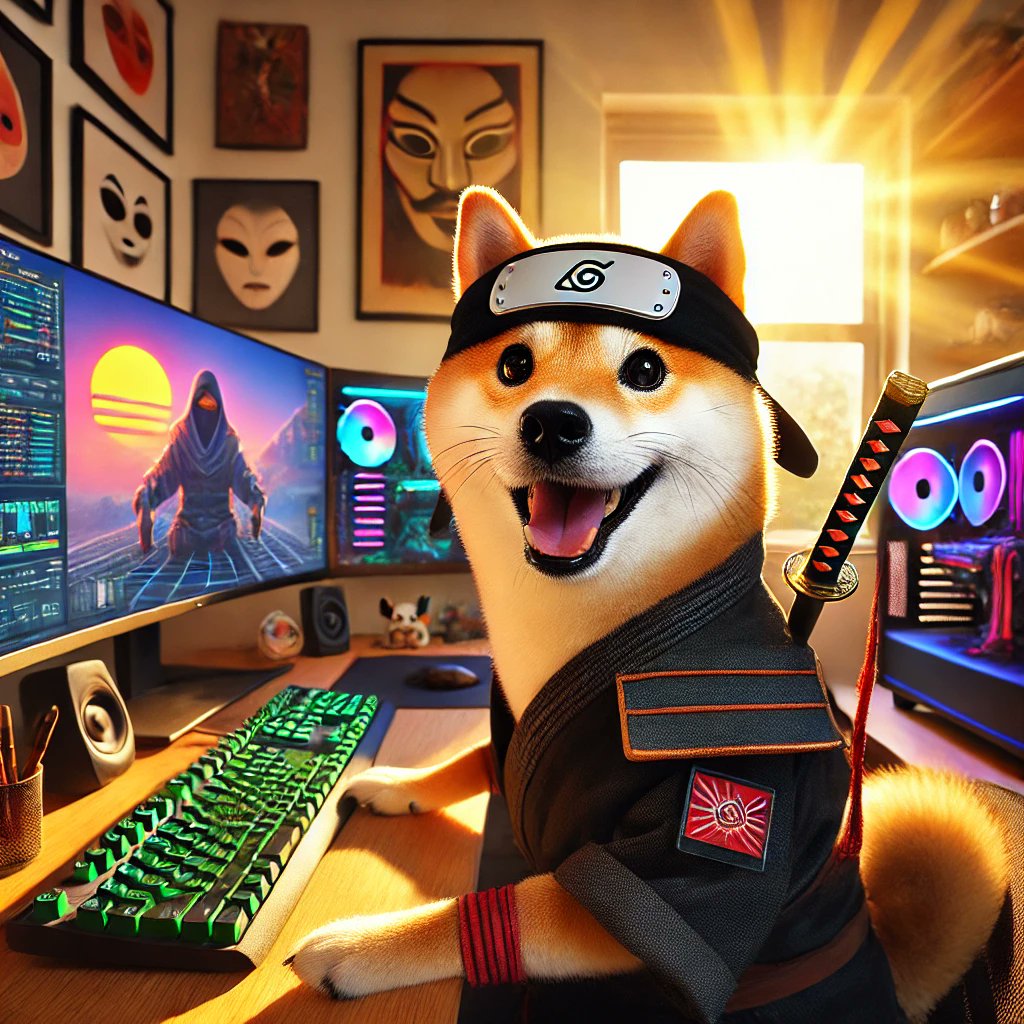 Dog wif nunchucks (NINJA) | Osmosis